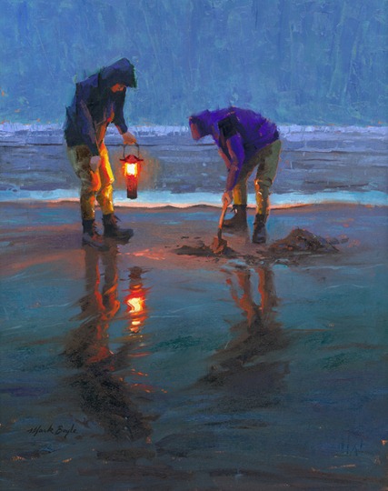 Beautiful Oil Paintings by Mark Boyle | Amusing Planet